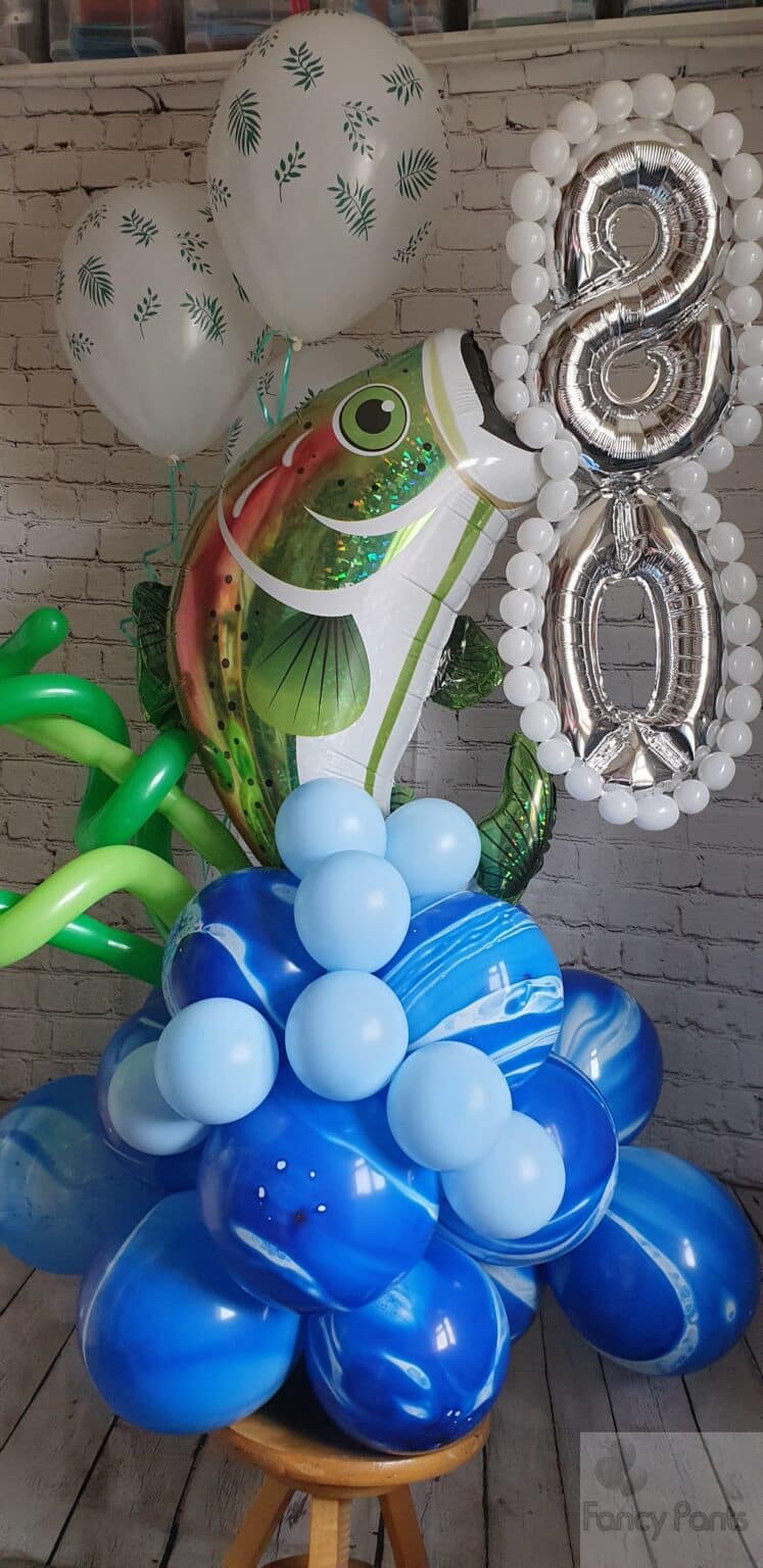 Number Stack Balloon Displays