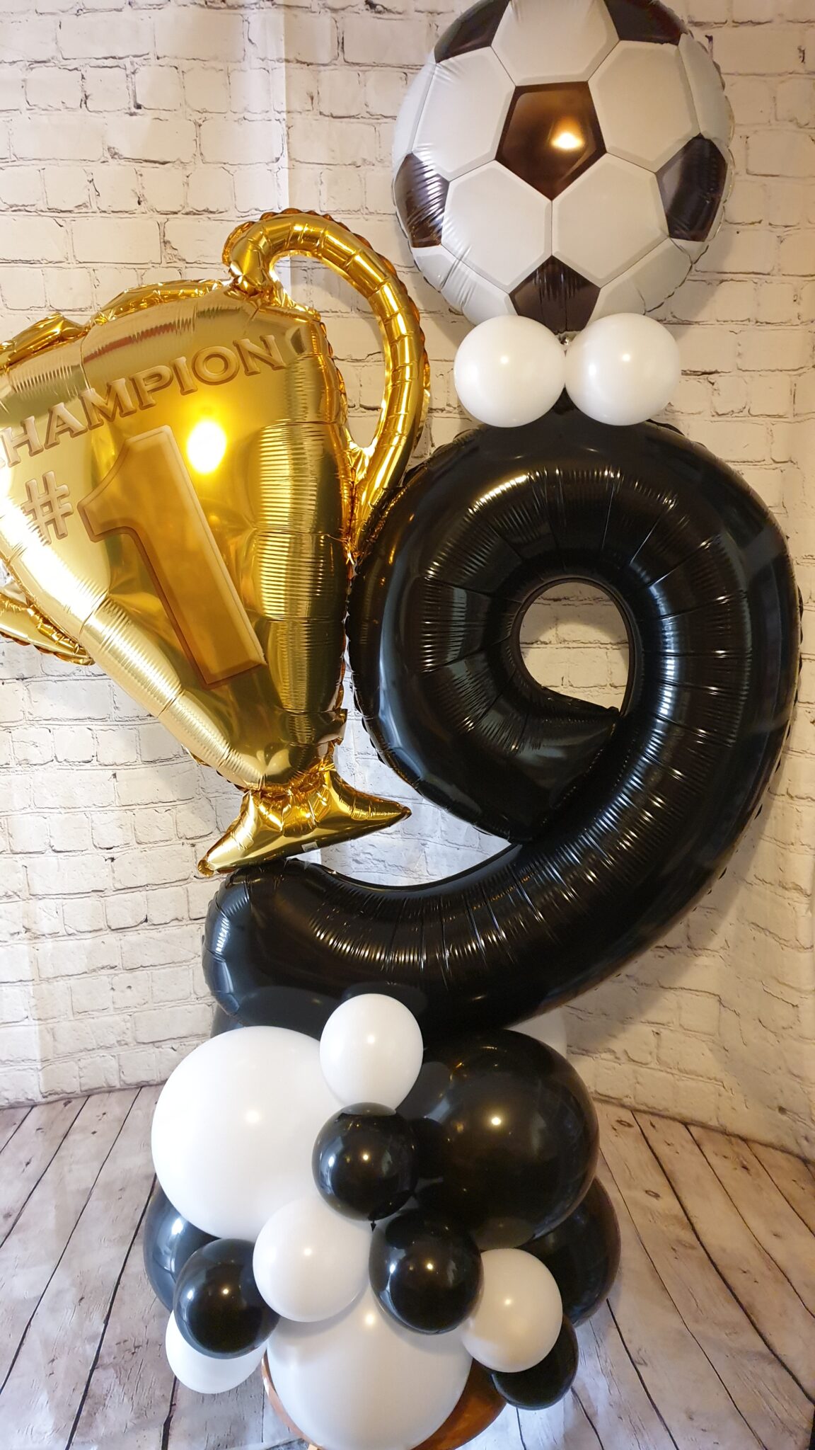 Character Number Stack Balloons